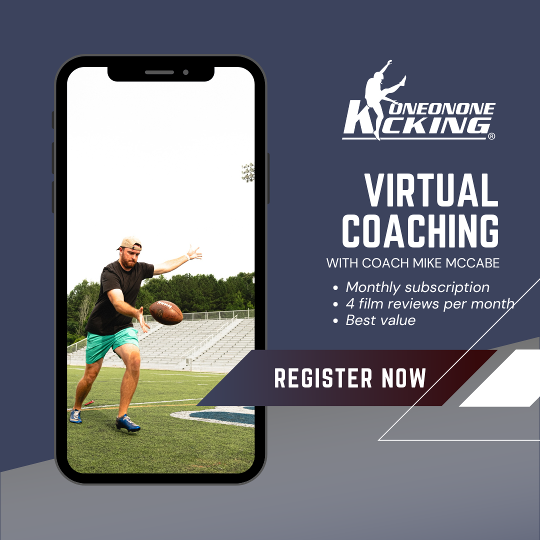 Virtual Coaching with Mike McCabe Monthly - One On One Kicking